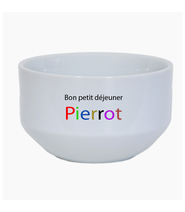 Bol Céramique Personnalisé Photo | Idée Cadeau Petit-Déjeuner